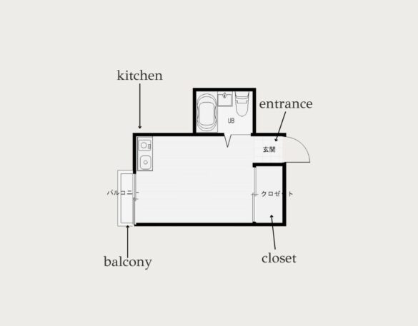 Japanese Apartment Layouts: What Does 1K And 1畳 Mean? | BELONGING JAPAN